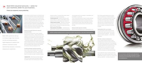 Mobil SHC Industrial Lubricants - ExxonMobil Lubricants & Petrol Spec ...