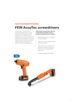 FEIN AccuTec – Precision fastening tools for industry. - FEIN - PDF ...