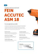 FEIN AccuTec – Precision fastening tools for industry. - FEIN - PDF ...
