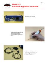 Model 615 Automatic Applicator Controller - Fusion Incorporated - PDF ...