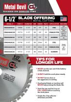 Metal Devil CL Cordless Circular Saw Blades Catalog - M. K. Morse - PDF ...