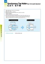 Synchronous Tap Holder - NT Tool - PDF Catalogs | Technical ...