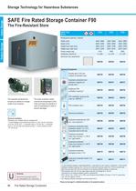 Fire Rated Storage Containers - Saebu Morsbach GmbH - PDF Catalogs ...