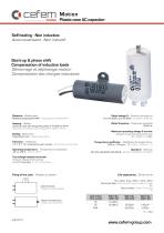 Plastic case AC capacitor - Cefem Group - PDF Catalogs | Technical ...