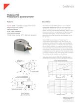 Endevco® model 2220E piezoelectric accelerometer - Endevco - PDF ...