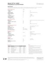 Endevco® Model 2271A Series Cryogenic Accelerometers - Endevco - PDF ...