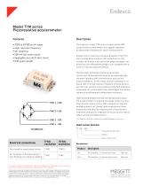 Endevco Model 71M Series Piezoresistive Shock Accelerometers - Endevco ...