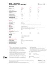 Endevco® Model 7265A Series Low Mass Piezoresistive Shock ...