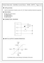 Open Loop current sensors - HK50A - HK500A - Electrohms - PDF Catalogs | Technical Documentation ...