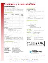 OSA-5320 Stand-Alone IEEE 1588 v2 PTP Slave Clock Using Precision Time ...