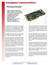 PCI SyncClock32: PCI Input/Output timing card with IRIG B, 1PPS and ...