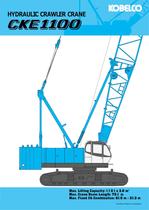 CKE 1100 hydraulic crawler crane - Kobelco Cranes - PDF Catalogs ...