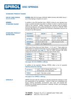 Disc Springs - SPIROL - PDF Catalogs | Technical Documentation | Brochure