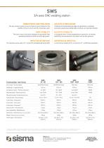 sws - SISMA SPA - PDF Catalogs | Technical Documentation | Brochure