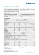 The MAUSER BM 2001 : For the Production of Plastic Packagings from 500 ...