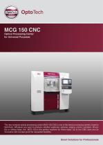 MCG 150 CNC - OptoTech - PDF Catalogs | Technical Documentation | Brochure