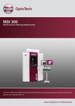 MSI 300 - OptoTech - PDF Catalogs | Technical Documentation | Brochure