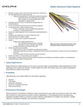 Delphi Aluminum Cable Systems - Delphi Power Train - PDF Catalogs ...