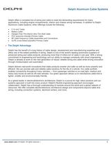 Delphi Aluminum Cable Systems - Delphi Power Train - PDF Catalogs ...