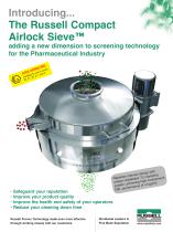 Compact Airlock Sieve - Russell Finex - PDF Catalogs | Technical ...
