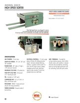 MODEL HSS2 HIGH SPEED SORTER - roach conveyor - PDF Catalogs ...