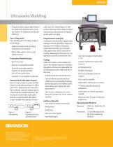 2032S - Branson Ultrasonics - PDF Catalogs | Technical Documentation | Brochure
