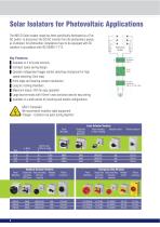 Solar Isolators - IMO Precision Controls Limited - PDF Catalogs ...