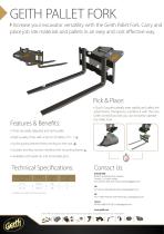GEITH PALLET FORK - Geith International Ltd. - PDF Catalogs | Technical ...