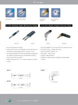 Plugs & Jacks - Neutrik - PDF Catalogs | Technical Documentation | Brochure
