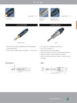 Plugs & Jacks - Neutrik - PDF Catalogs | Technical Documentation | Brochure