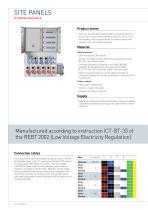 SITE PANELS - IDE ELECTRIC, S.L. - PDF Catalogs | Technical ...