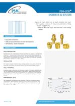 Insert For Plastics - PSM International - PDF Catalogs | Technical ...