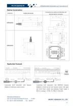 MPM426W/436W Submersible Level Transmitter - Micro Sensor Co.,Ltd - PDF Catalogs | Technical ...