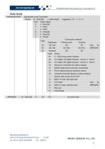 MPM426W/436W Submersible Level Transmitter - Micro Sensor Co.,Ltd - PDF Catalogs | Technical ...