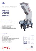 SL Screen-Less Granulators - C.M.G. SPA - PDF Catalogs | Technical ...