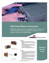 GPS Connectors - Cooper Interconnect - PDF Catalogs | Technical ...