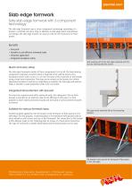 Slab edge formwork - Product Information - PASCHAL-Werk G. Maier GmbH ...