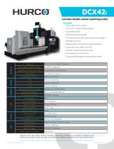 DCX42i - Hurco GmbH Werkzeugmaschinen - PDF Catalogs | Technical ...