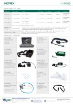 Metrex - Huberg - PDF Catalogs | Technical Documentation | Brochure