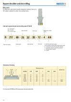 MILLING - SECO TOOLS - PDF Catalogs | Technical Documentation | Brochure