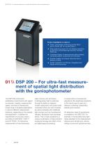 DSP 200 - Photometer for goniophotometric measurements - Instrument ...