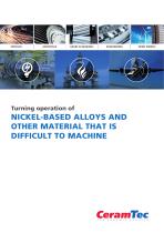 NICKEL-BASED ALLOYS AND OTHER MATERIAL THAT IS DIFFICULT TO MACHINE ...