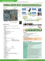 IMBA-Q670 - IEI INTEGRATION - PDF Catalogs | Technical Documentation | Brochure
