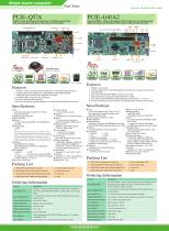 PCIE-G41A2 - IEI INTEGRATION - PDF Catalogs | Technical Documentation ...