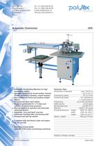 Automatic overlocker - Polytex - PDF Catalogs | Technical Documentation ...