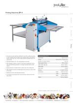 Tissue sample cutting and pinking machine - ZP-V - Polytex