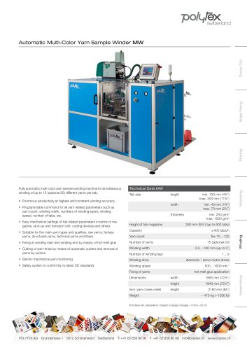 All Polytex catalogs and technical brochures