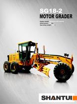 Motor grader series SG18-2 - SHANDONG SHANTUI CONSTRUCTION MACHINERY ...