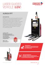 Electric pallet truck - AURIGA PPT - OCME - AGV / 48 V / compact