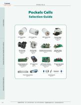 Pockels Cells & Drivers - EKSMA Optics - PDF Catalogs | Technical Documentation | Brochure